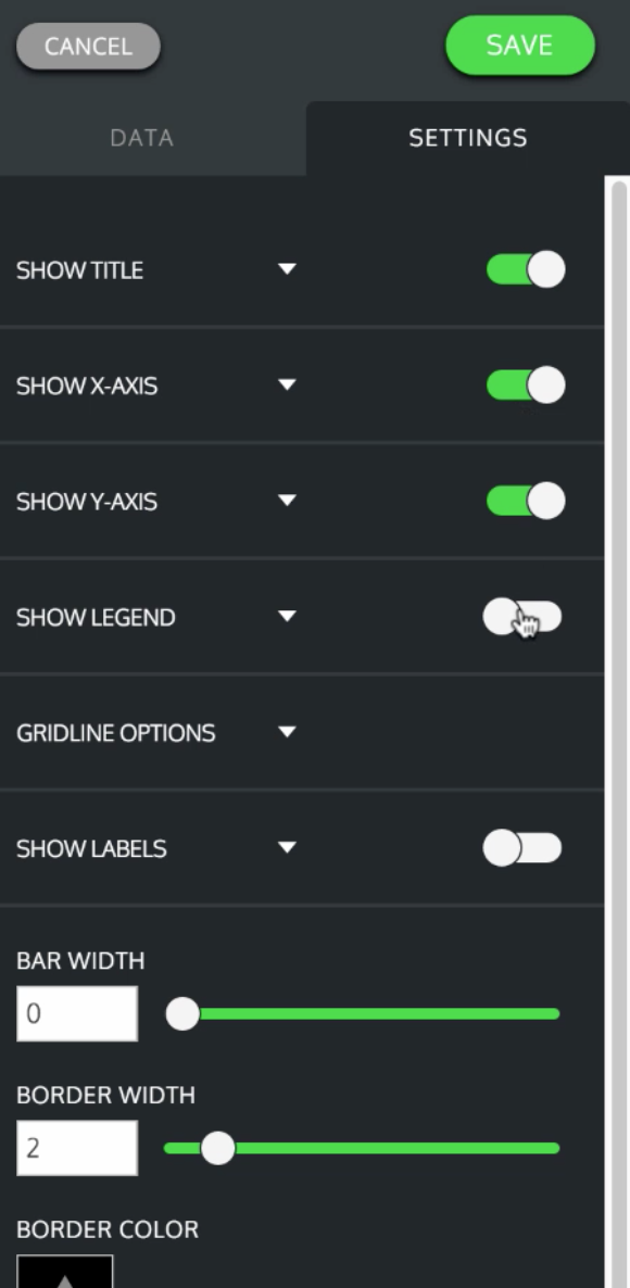 How To Change Bar Chart Style Venngage Knowledge Base